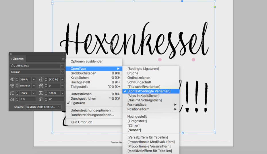 Script-Fonts - Was Designer über den Umgang mit Schriften wissen ...