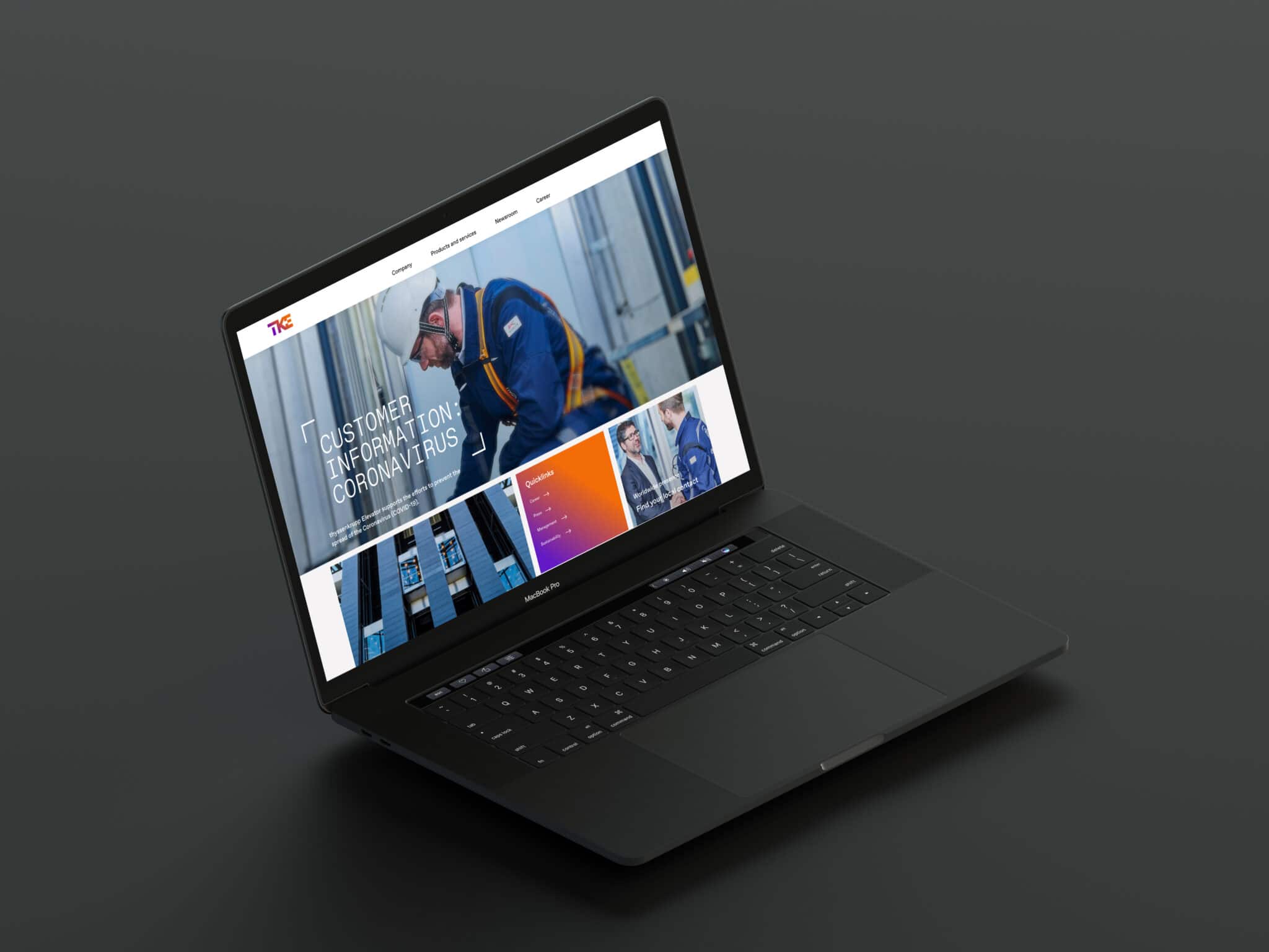 TK Elevator „move beyond” - DESIGNBOTE